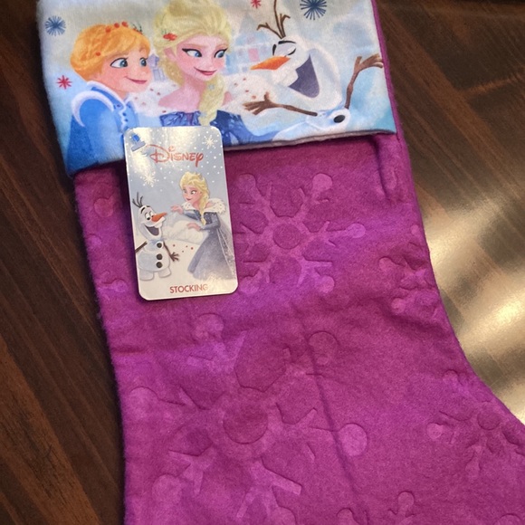 Disney | Other | Nwt Disney Frozen Elsa Anna Olaf Purple Christmas ...